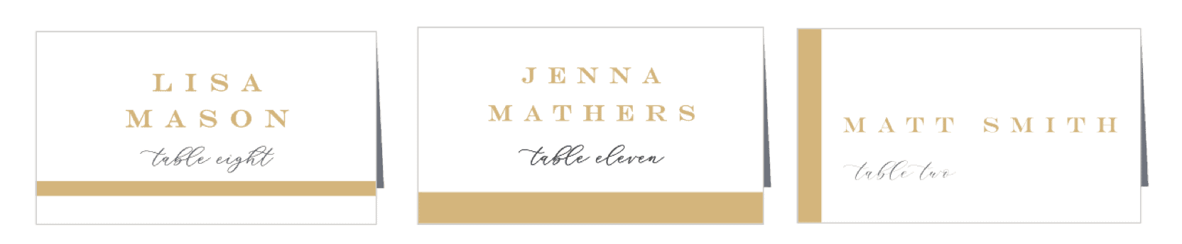 How do you indicate meal choice on place cards? - Wedding-Experience