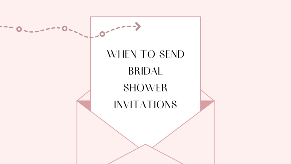 How Far In Advance Do You Send Bridal Shower Invitations Wedding 